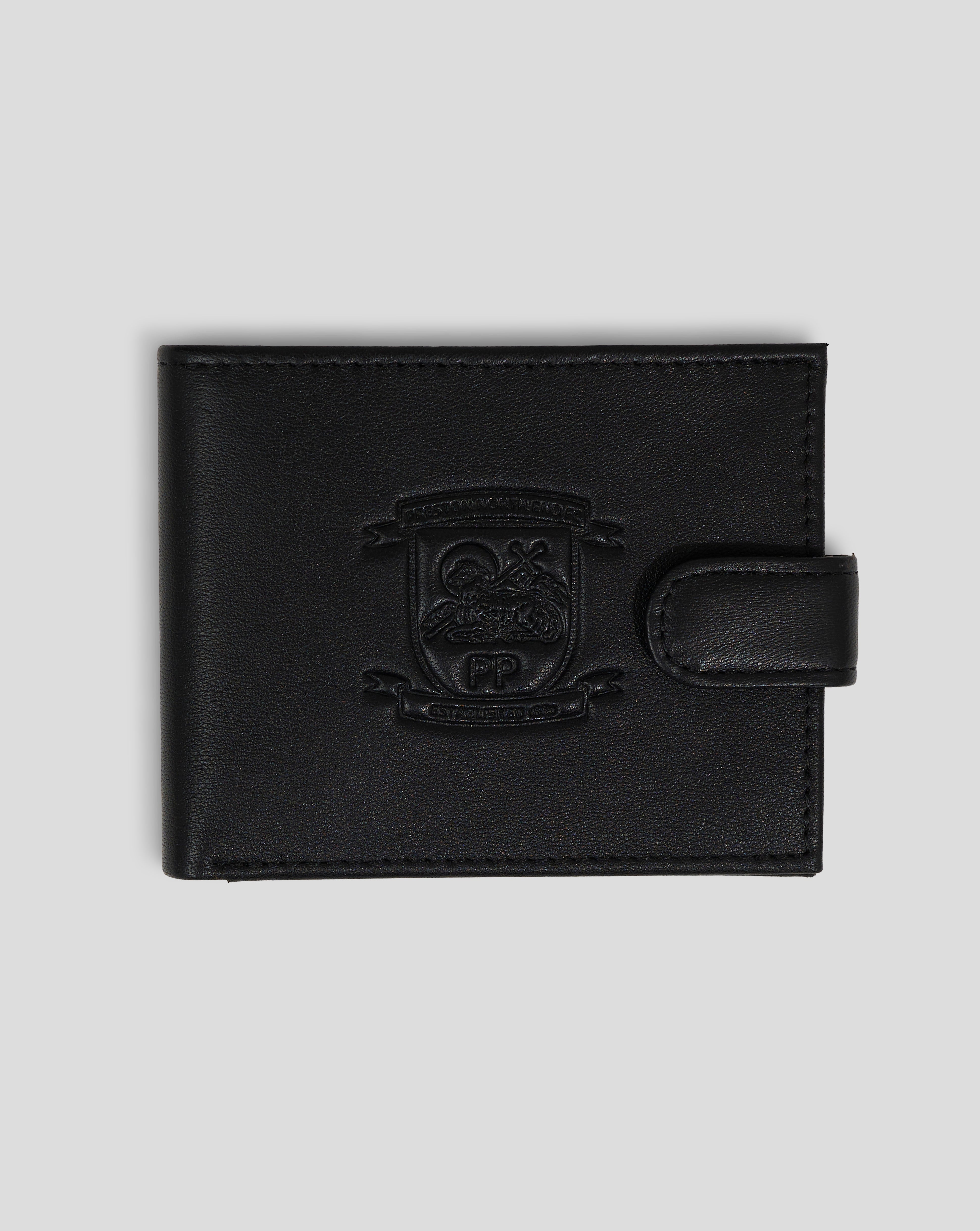 PRESTON NORTH END LEATHER DEBOSSED BI-FOLD WALLET